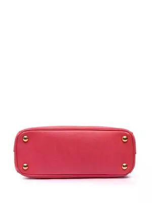 Prada Saffiano Lux Galleria Double Zip Satchel