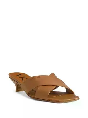 GIUSEPPE ZANOTTI Leather Mules