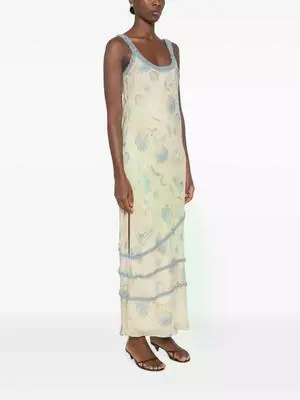 SIR. Cecile Floral-print Midi Dress