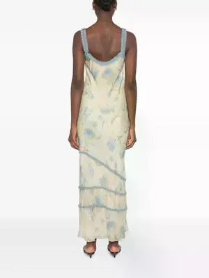 SIR. Cecile Floral-print Midi Dress