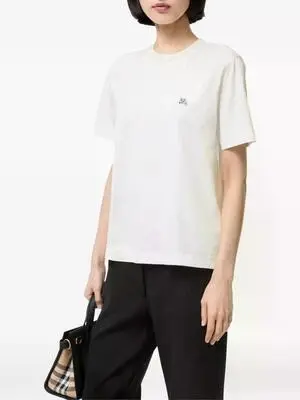 Burberry Knight Jewel Cotton T-shirt - White