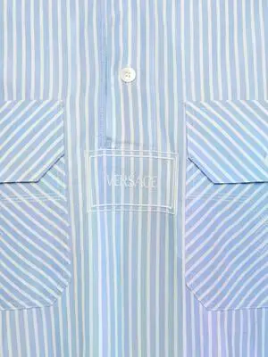 Versace College Striped Shirt