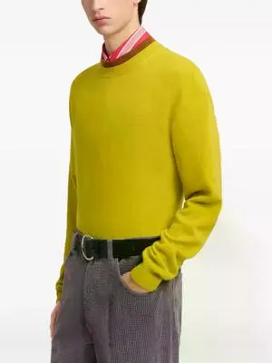 Marni Cashmere Jumper With Layered Trim