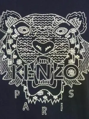 Kenzo Logo-embroidered T-shirt