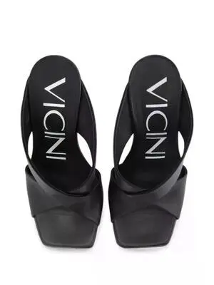 GIUSEPPE ZANOTTI Leather Wedge Sandals