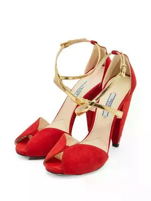 Prada Crystal-embellished Ankle-strap Sandals