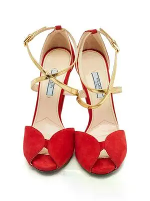 Prada Crystal-embellished Ankle-strap Sandals