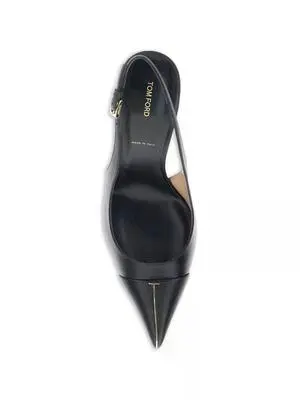 TOM FORD T-motif Slingback Pumps