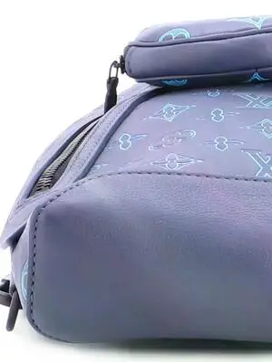 LOUIS VUITTON Duo Sling Bag Monogram Shadow Leather - Blue