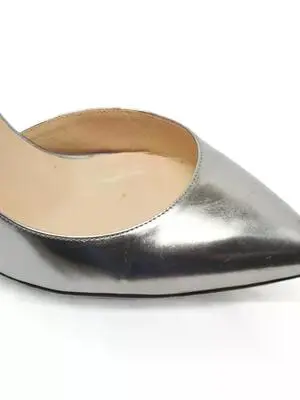 JIMMY CHOO Lucy Leather Heeled Pumps
