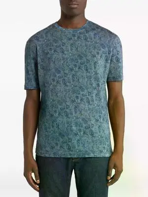 Etro T-shirt With Floral-motif