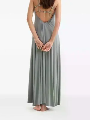 ERES Sculptural Bead-embellished Maxi Dress