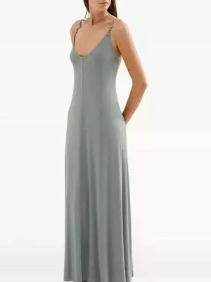 ERES Sculptural Bead-embellished Maxi Dress