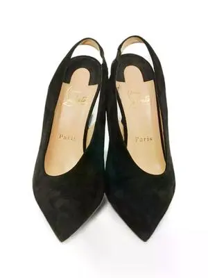 CHRISTIAN LOUBOUTIN Asymmetric Slingback Pumps