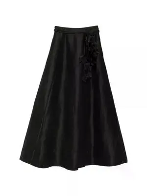 Aje Demi Floral-embellished Maxi Skirt
