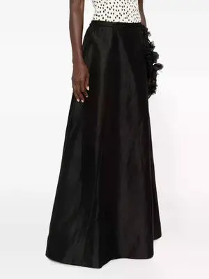 Aje Demi Floral-embellished Maxi Skirt