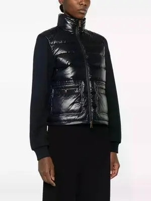 Moncler Logo Patch Zip-up Jacket