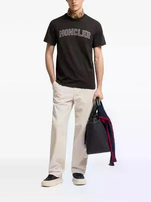 Moncler Logo-print T-shirt - Black