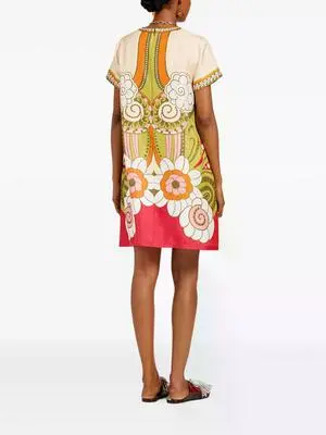 La DoubleJ Ambrosia Placed Mini Swing Dress