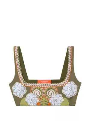 La DoubleJ Pammy Bikini Top Ambrosia - Green