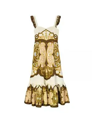 La DoubleJ Gingerbread Ruffled Dress