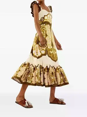 La DoubleJ Gingerbread Ruffled Dress