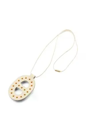 Hermès Chaine Dunkle Gm Studs Necklace - Neutrals