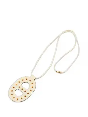 Hermès Chaine Dunkle Gm Studs Necklace - Neutrals