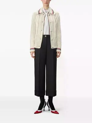 Thom Browne Striped Silk Shirt