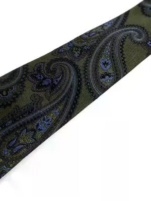 Etro Paisley-print Silk Tie