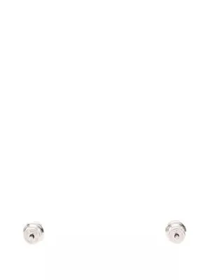 Hermès Mini Pop H Earrings - Silver