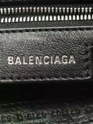 Balenciaga Le Cagole Rhinestone Shoulder Bag - Blue