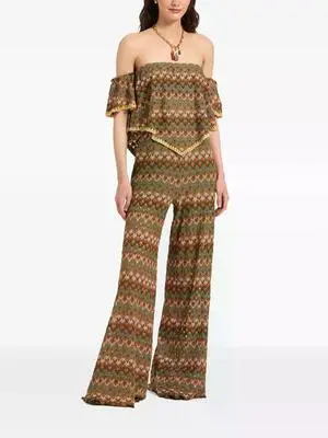 La DoubleJ Embroidered Sand Dollar Top