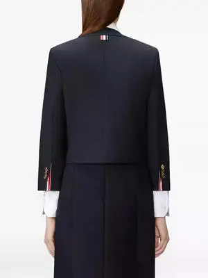 Thom Browne Hopsack Suiting Cardigan