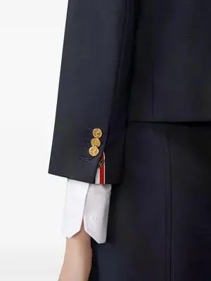 Thom Browne Hopsack Suiting Cardigan