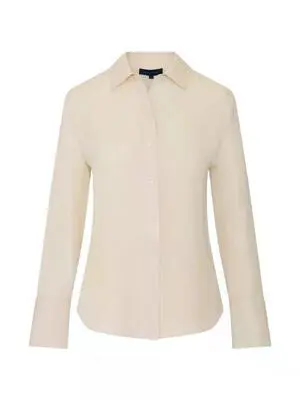 PATRICK ASSARAF Ecru Silk Shirt