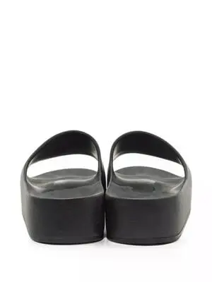 Balenciaga Embossed Logo Pool Slides