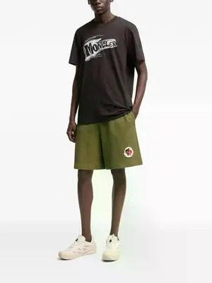 Moncler Sketch Logo Cotton T-shirt