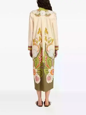 La DoubleJ Sundowner Placed Tunic Ambrosia Motif