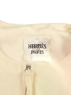 Hermès Collarless Zip-up Jacket