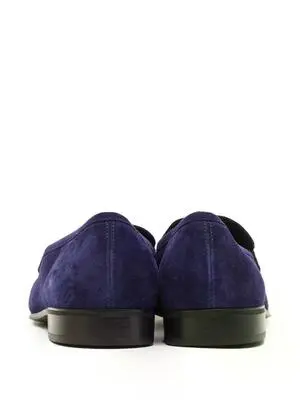 FERRAGAMO Gancini Loafers - Blue