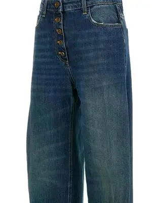 Elisabetta Franchi Button-fly Jeans