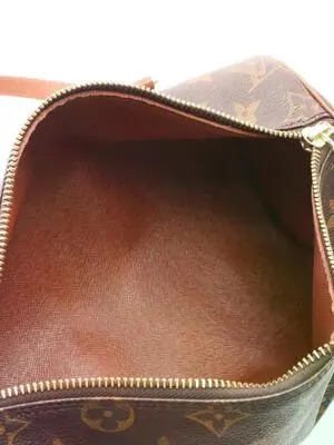 LOUIS VUITTON 1993 Monogram Papillon 26 Handbag - Brown