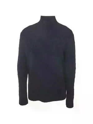 Dior Textured Knit High Neck Sweater
