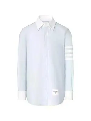 Thom Browne Oxford 4-bar Shirt - Blue