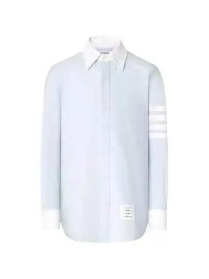 Thom Browne Oxford 4-bar Shirt - Blue