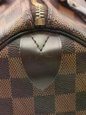 LOUIS VUITTON Speedy 25 Damier Ebene - Brown