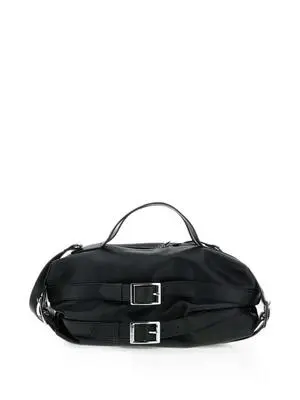 Simone Rocha Biker Buckled Leather Shoulder Bag