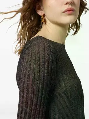 Missoni Ribbed Metallic-thread Dress