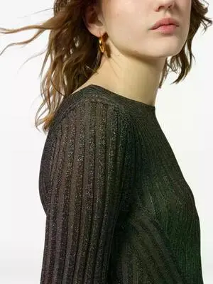 Missoni Ribbed Metallic-thread Dress